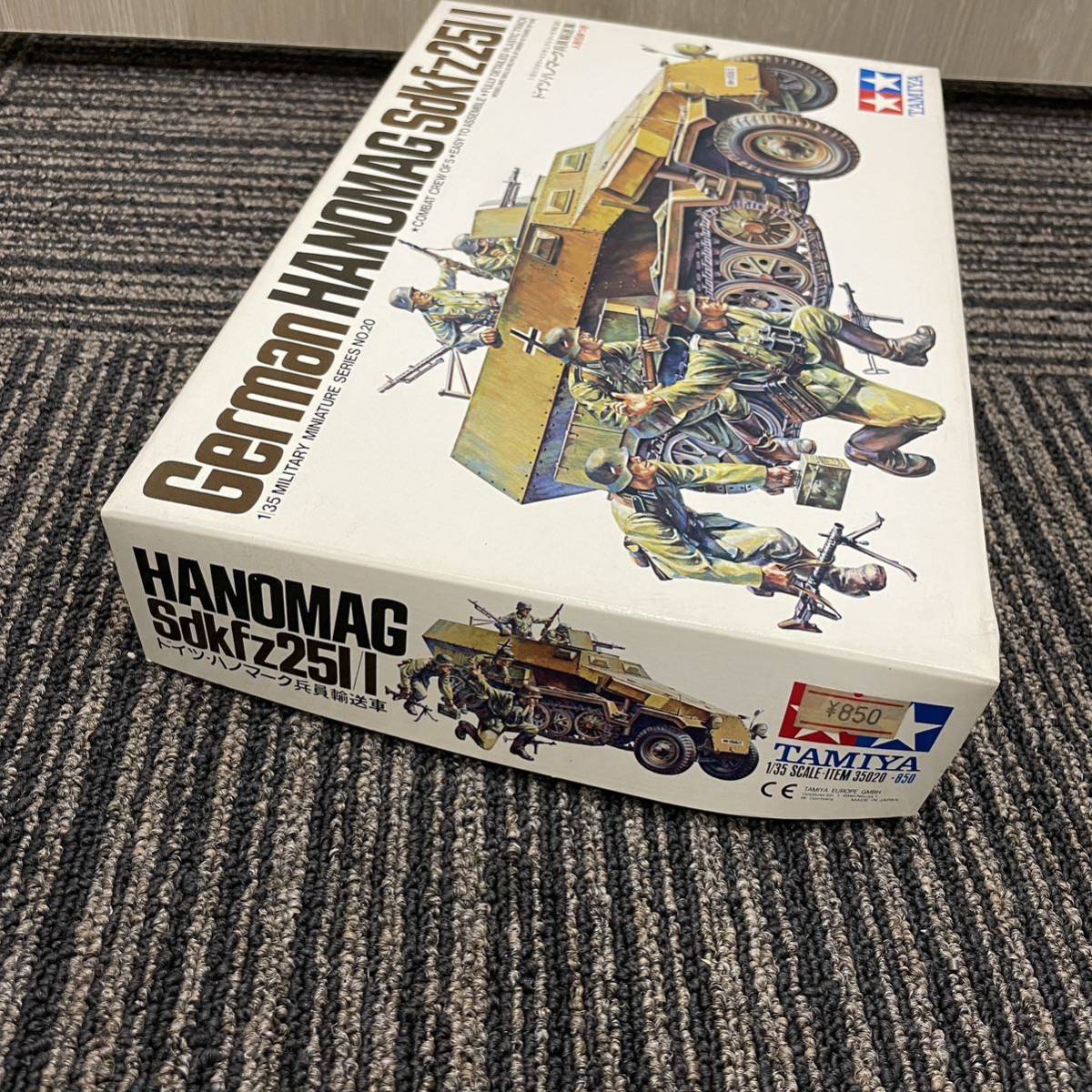 1円〜 未組立 1/35 TAMIYA MILITARY MINIATURE SERIES NO.20 German HANOMAG ...