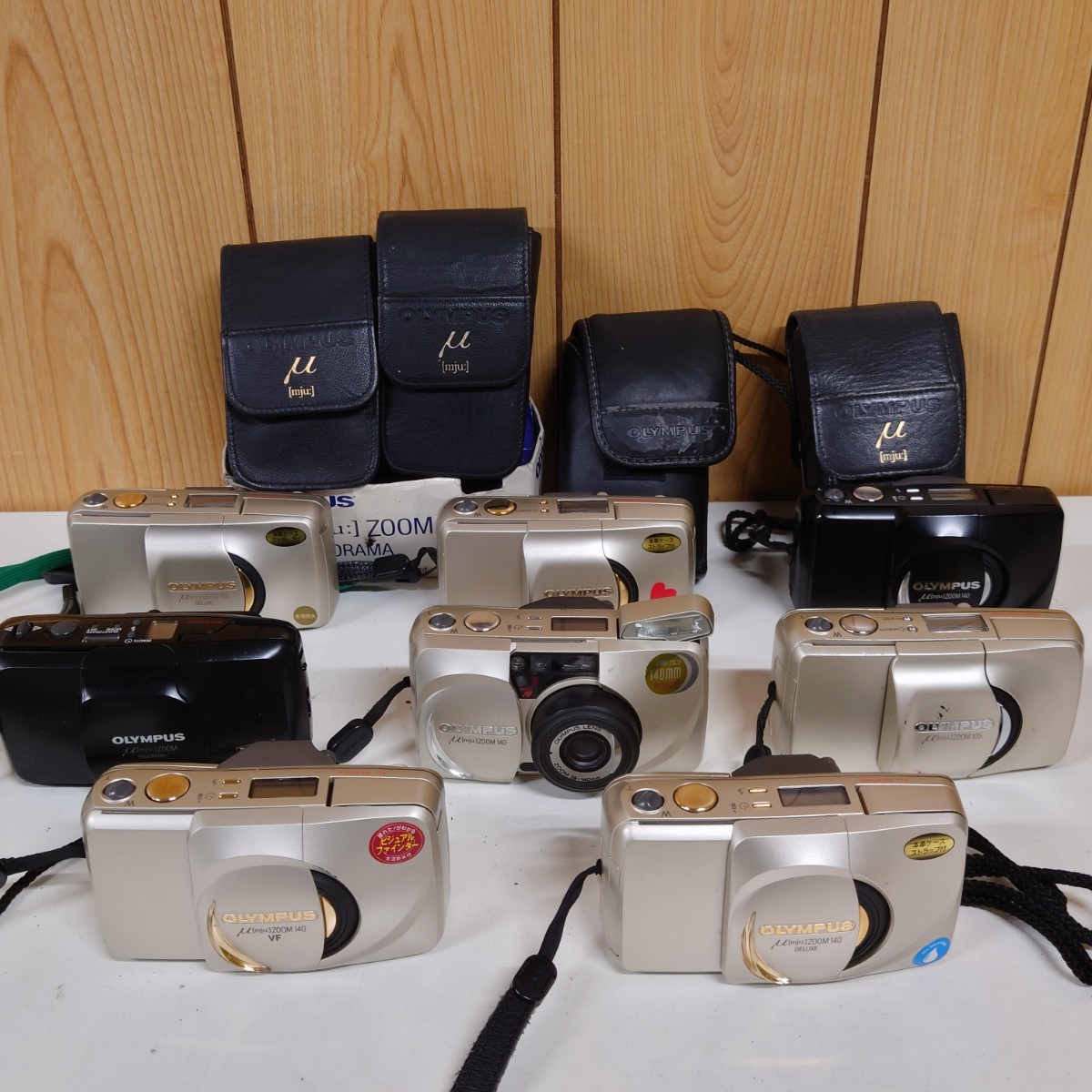 1円~ まとめ売り オリンパス OLYMPUS μ シリーズ 8点 μ mju: ZOOM105/105DELUXE/ZOOM140/140VF/140DELUXE/PANORAMA フィルム ...