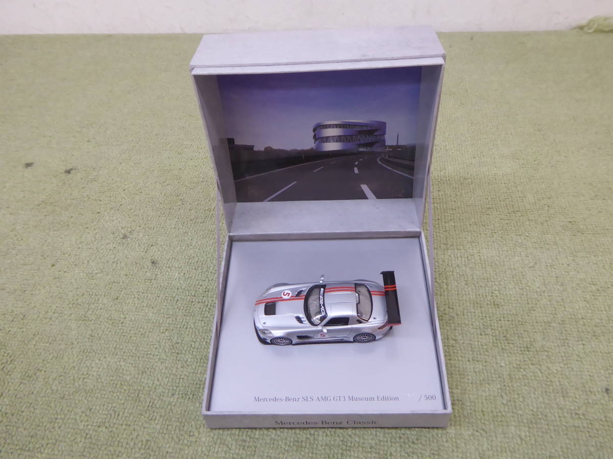 119-G68 品 1/43 MINIMAX スパーク Mercedes-Benz SLS AMG GT3 Museum Edition ...