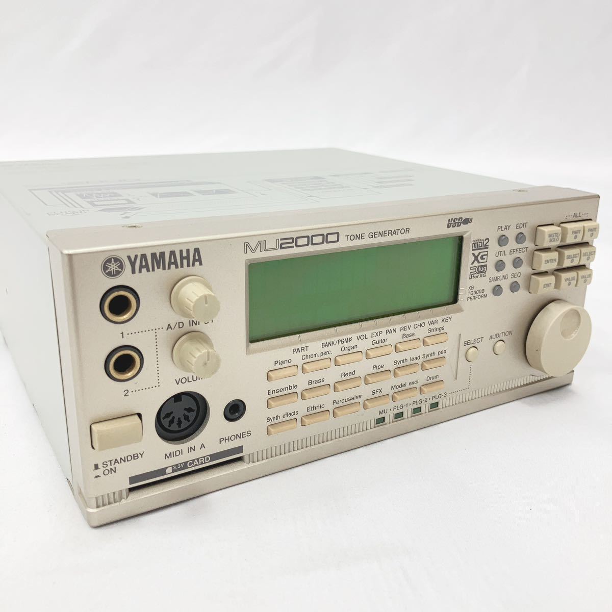 YAMAHA ヤマハ MU2000 オーディオ インターフェイス XG音源 音響機材(音源モジュール)｜売買されたオークション情報、yahoo ...