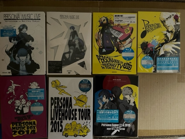 PERSONA MUSIC LIVE 2009 2012 PERSONA MUSIC FES 2013 PERSONA MUSIC BOX ...