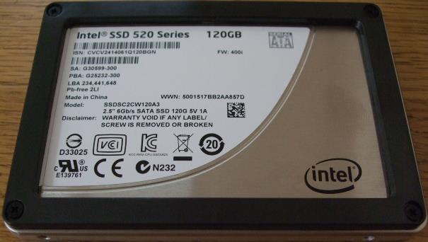 INTEL 520 2.5インチ SSD SSDSC2CW120A3 120GB SATA 43_038(128GB～)｜売買された ...