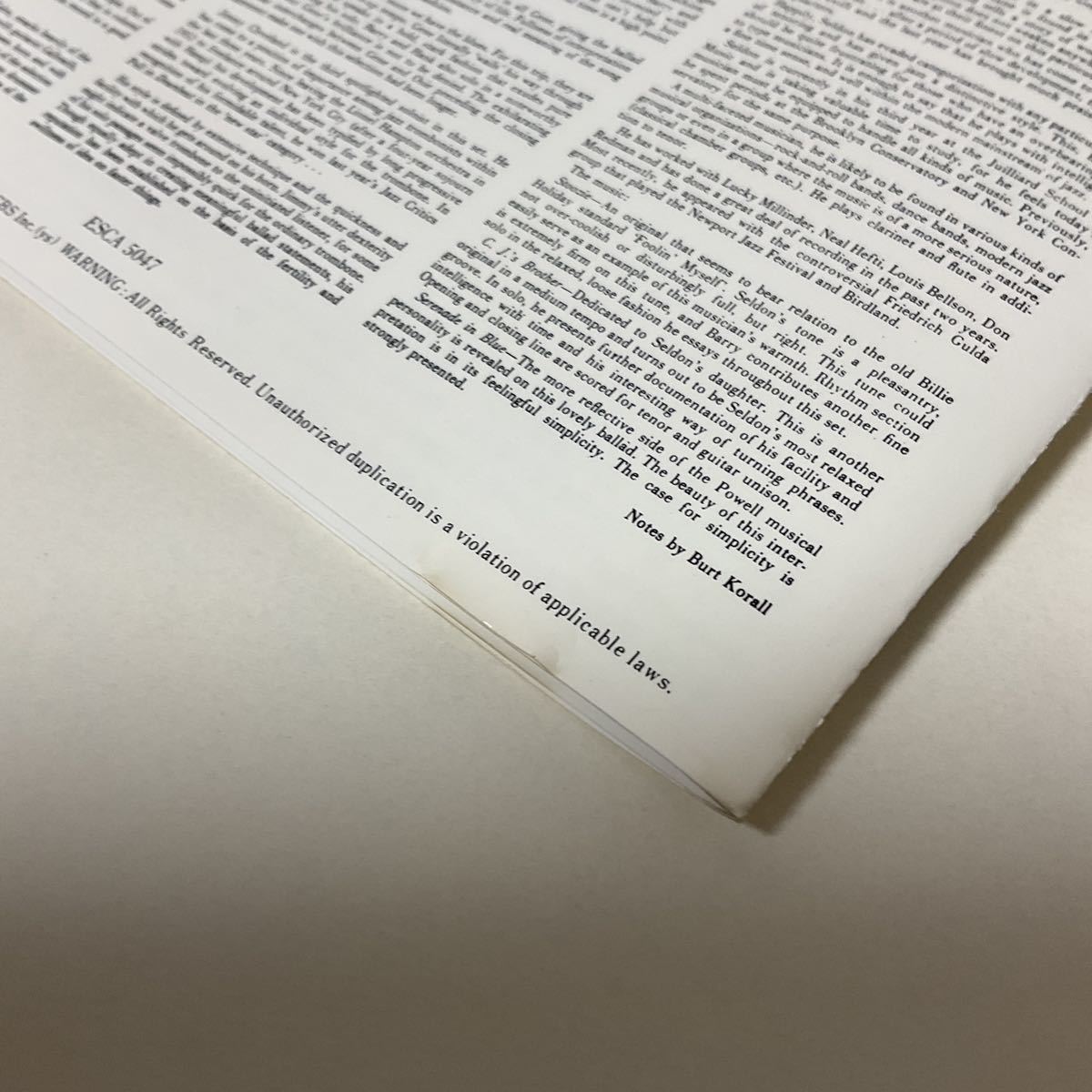 見本 / リズム セクション/リズム プラス ワン/ CD / 帯付 / ESCA 5047/RHYTHM PLUS ONE WITH THE RHYTHM SECTION/CONTE ...