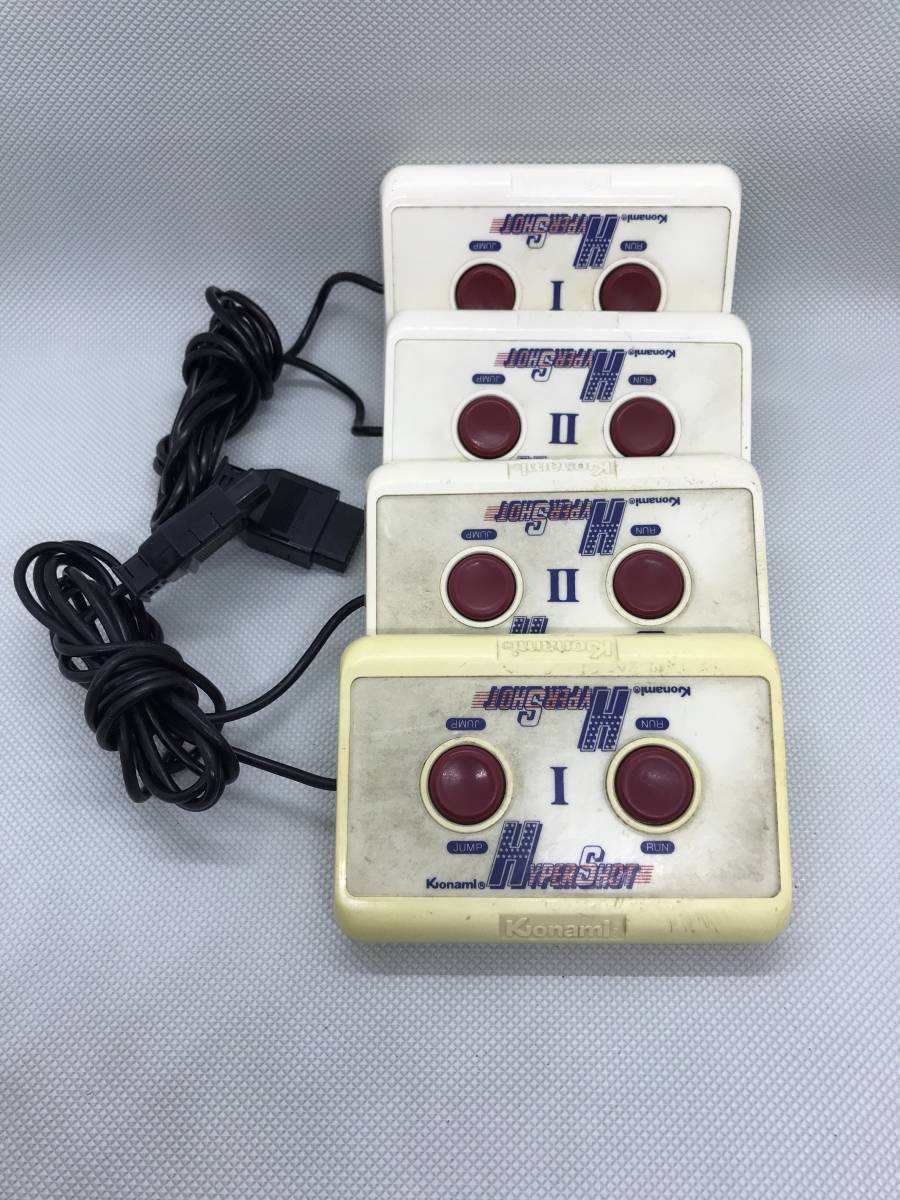 OK8132 Konami コナミ ハイパーショット HYPER SHOT コントローラ 2台 まとめ JE506 ファミコン 未確認 ...