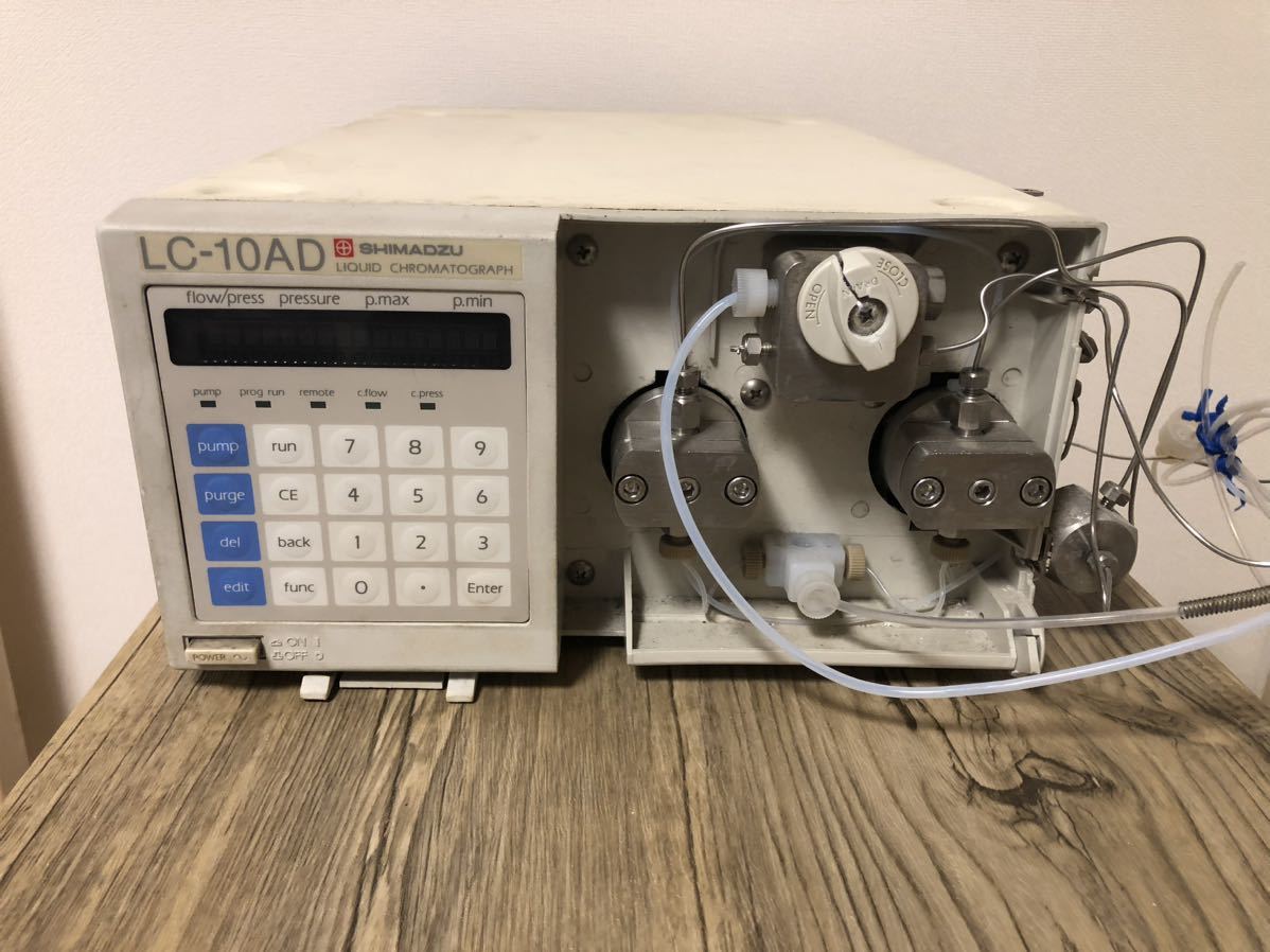 SHIMADZU 島津 LC-10AD Pump ポンプ 島津製作所 Liquid Chromatography(環境測定器)｜売買された ...