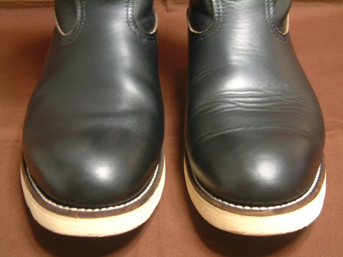 箱付 廃盤 9E 8169 1997年生産 旧刺繍製羽タグ レッドウイング ペコス RED WING PECOS BOOTS STYLE No. 8169 MADE IN USA 1997 ...