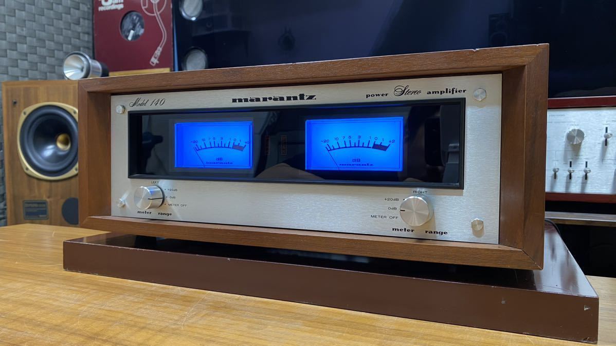 marantz マランツ model 140 パワーアンプ メンテナンス品 動作良好 LED仕様(マランツ)｜売買されたオークション情報、yahooの商品情報をアーカイブ公開 - オークファン ...
