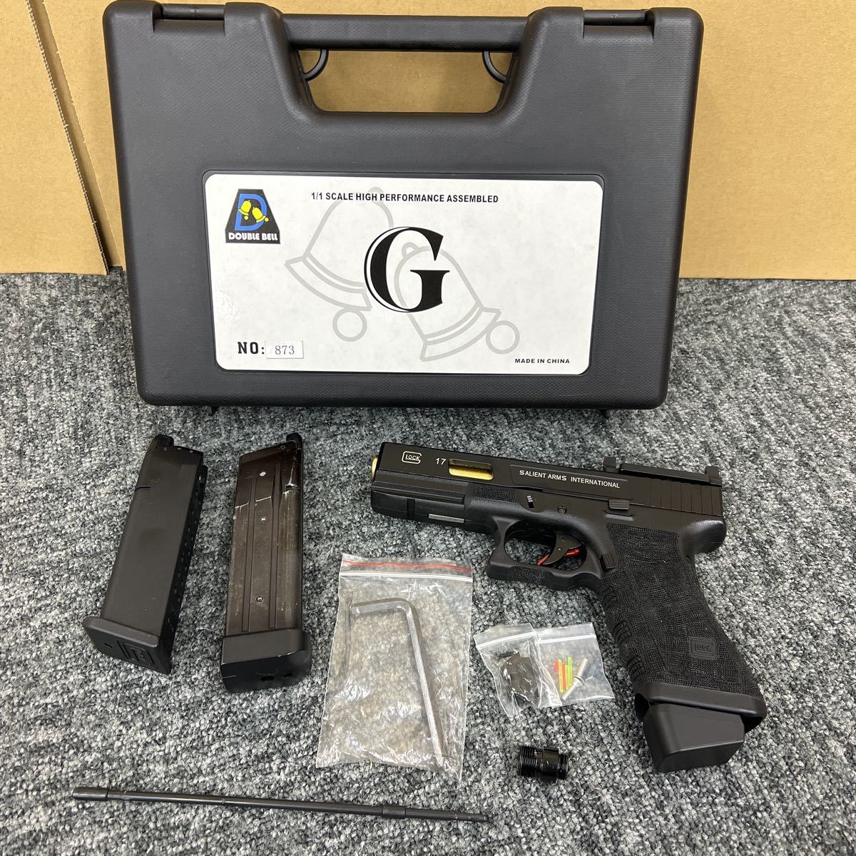 86600 Salient Arms International Glock ガスガン グロック DOUBLE BELL ダブルベル ケース ...