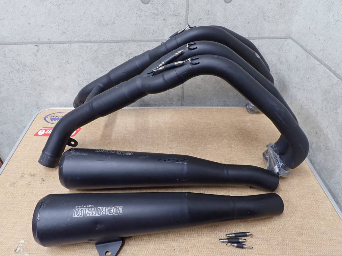 CB1100 SC65 モリワキ フルEX MEGAPHONE 2本出し BK マフラー(マフラー本体（社外）)｜売買されたオークション情報 ...