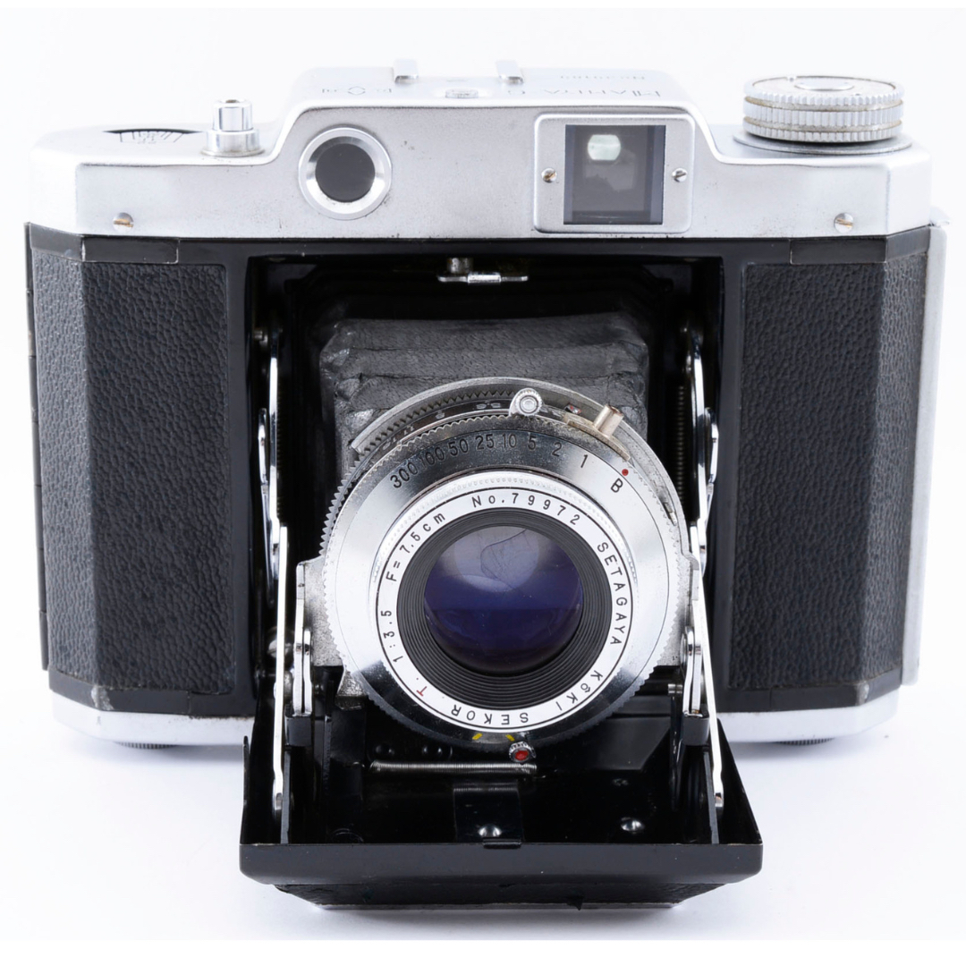 Mamiya 6 k型 SEKOR T 7.5cm F3.5 蛇腹 フード ケース 付き マミヤ #E0277(マミヤ)｜売買された ...