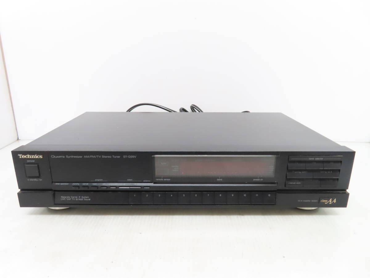 Technics テクニクス AM/FM/TV ステレオチューナー ST-G99V(チューナー)｜売買されたオークション情報、yahooの商品情報をアーカイブ公開 - オークファン ...