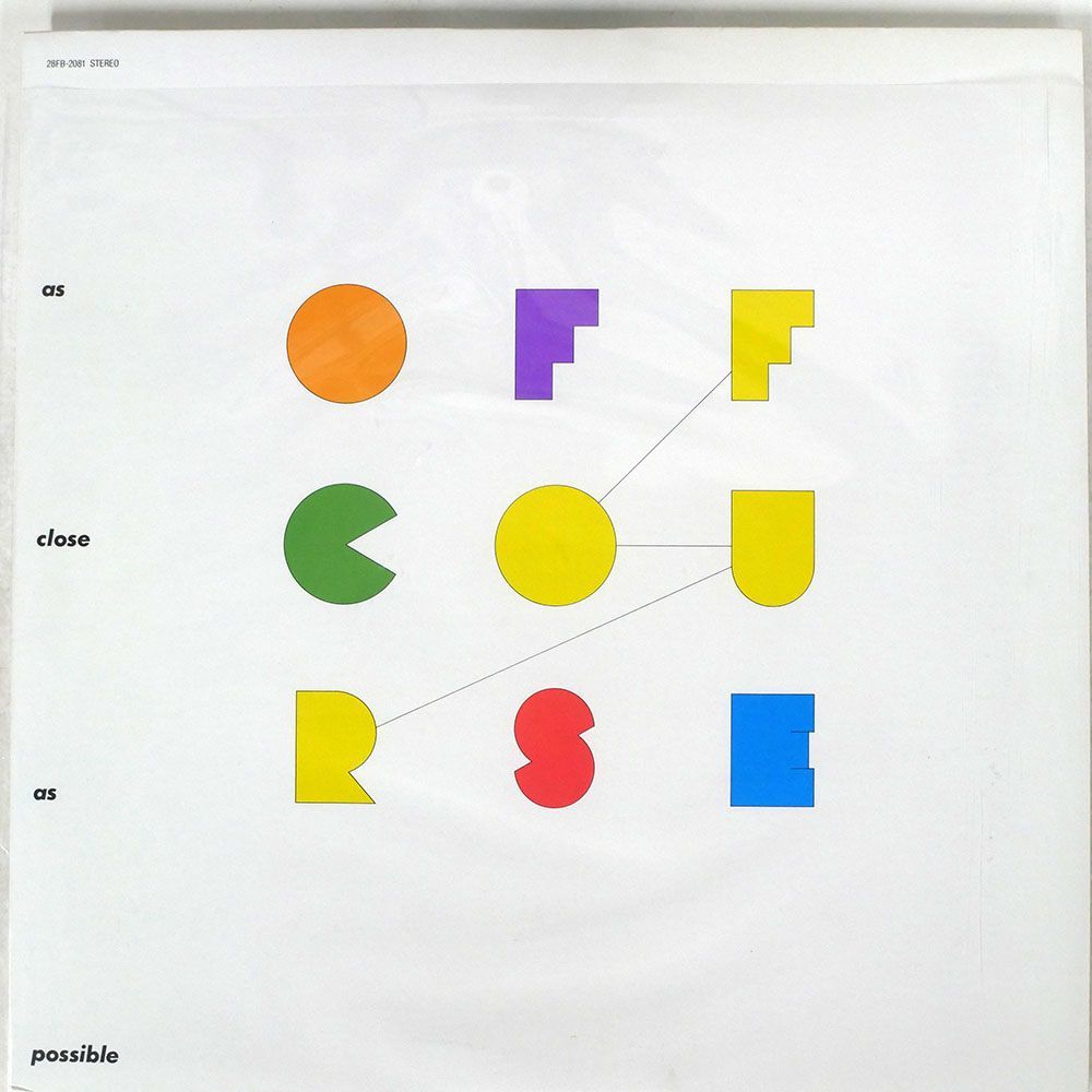 オフコース/AS CLOSE AS POSSIBLE/FUN HOUSE 28FB2081 LP(オフコース)｜売買されたオークション情報 ...