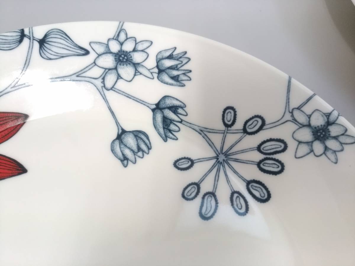 ARABIA アラビア RUNO ルノ サマーレイ&オータムグロー 26cm プレート 2点/iittala イッタラ/北欧/フィンランド/皿 ...