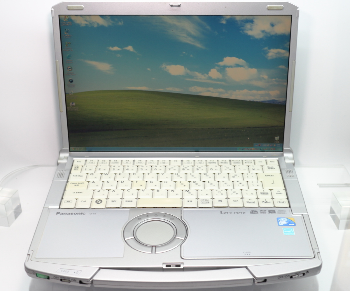 Panasonic Let’s note F8 CF-F8HWMCPS/Core2Duo SP9600 2.53GHz /4GBメモリ ...