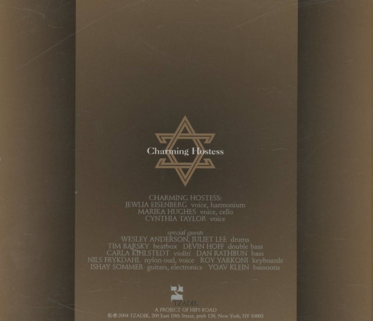 Charming Hostess - Sarajevo Blues; Jewlia Eisenberg/Carla Kihlstedt ...