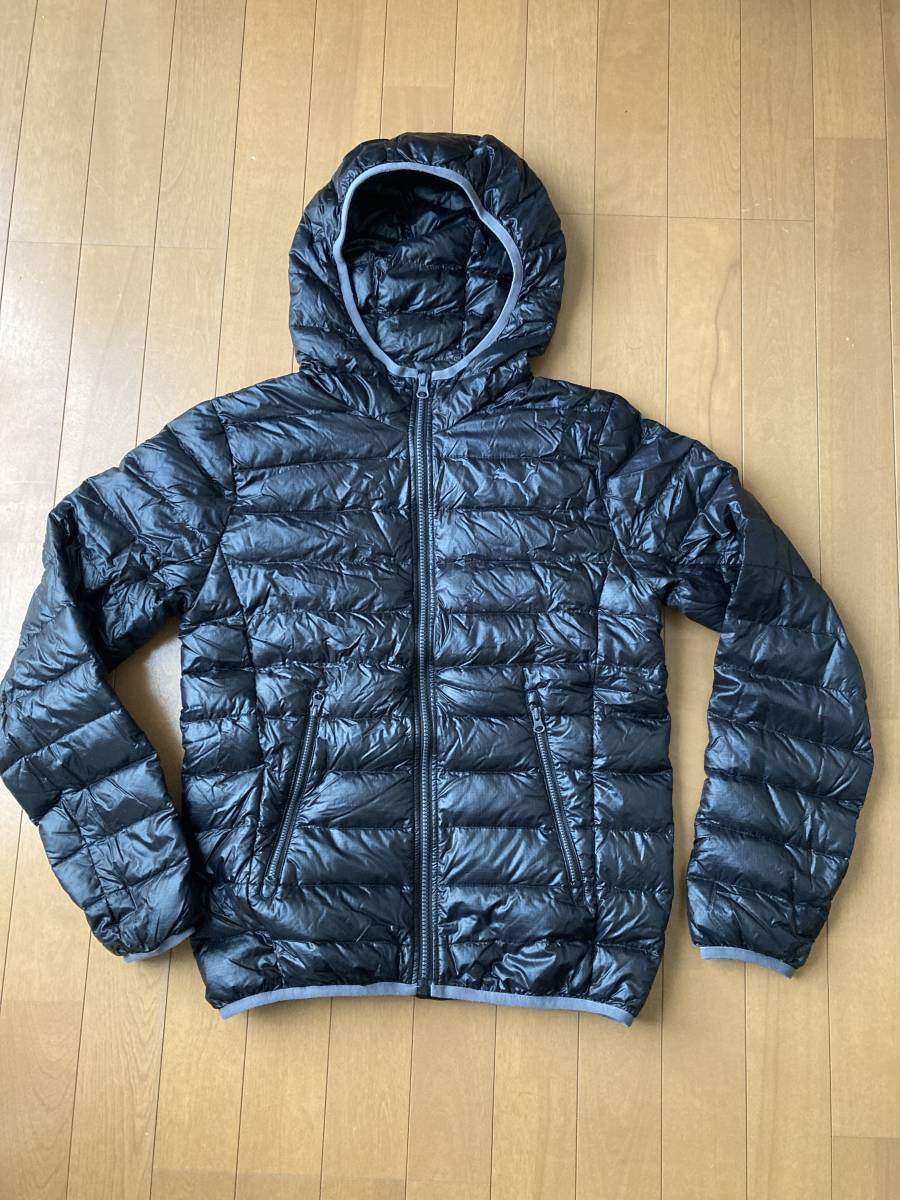 プーマ puma ダウンジャケット ジャンパー フード 黒 ブラック 150 160 メンズ S adidas NIKE gap ユニクロ gu(160（155cm～）以上)｜売買された ...
