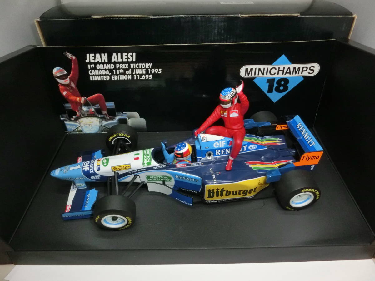 Minichamps JEAN ALESI 1st GRAND PRIX VICTORY CANADA 11th of JUNE 1995 1 ...