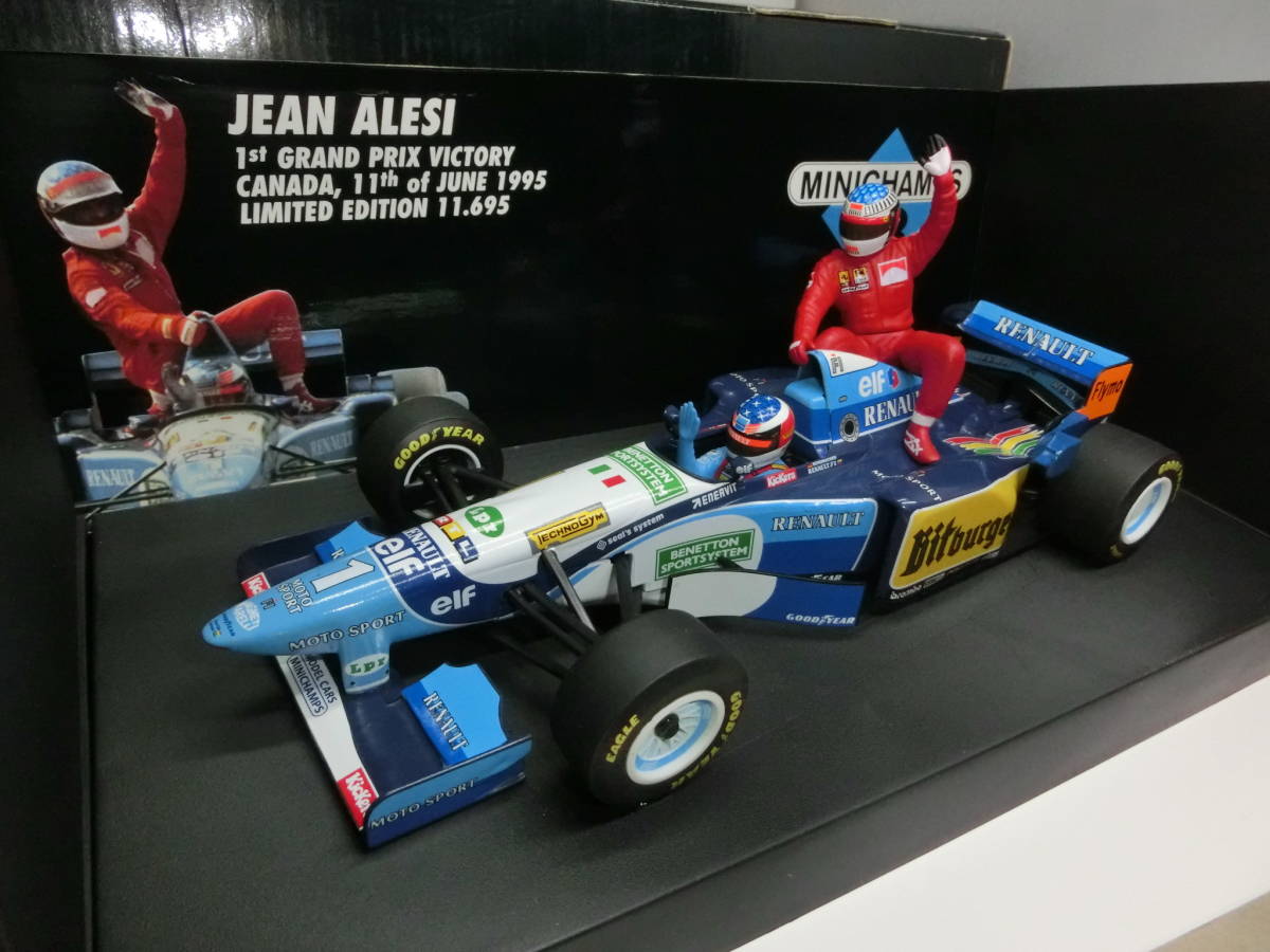 Minichamps JEAN ALESI 1st GRAND PRIX VICTORY CANADA 11th of JUNE 1995 1 ...