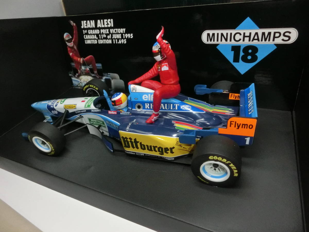 Minichamps JEAN ALESI 1st GRAND PRIX VICTORY CANADA 11th of JUNE 1995 1 ...