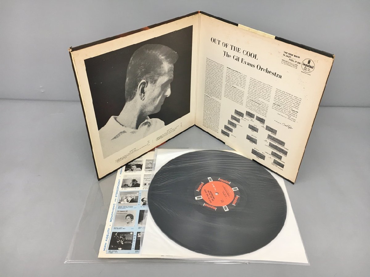 LPレコード OUT OF THE COOL THE GIL EVANS ORCHESTRA impulse A-4 2312LO012 ...