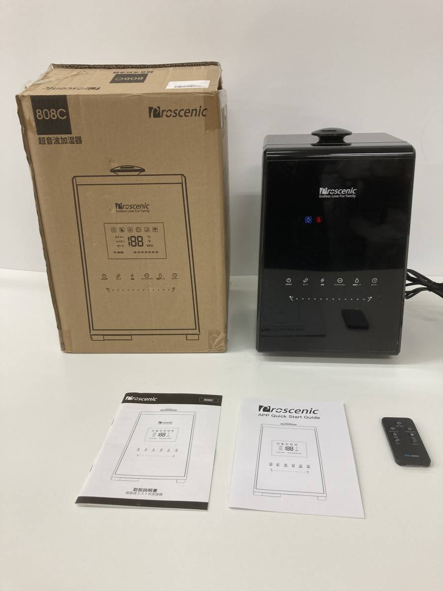 Proscenic 超音波ミスト加湿器 808C 5.3L リモコン付 タッチパネル プロセニック 100サイズ(超音波式)｜売買されたオークション情報、yahooの商品情報をアーカイブ公開 ...