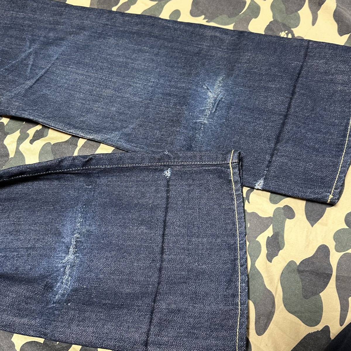 bapesta jeans BAPE エイプ A BATHING APE ジーンズ デニム ベイプスタ white(ジーンズ)｜売買された ...