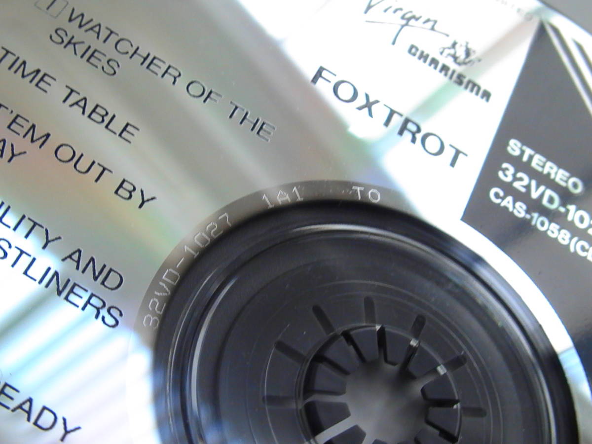 ジェネシス / フォックストロット 税表記無3200円盤 32VD-1027 1A1 TO GENESIS / FOXTROT(Genesis)｜売買されたオークション情報、yahooの商品 ...