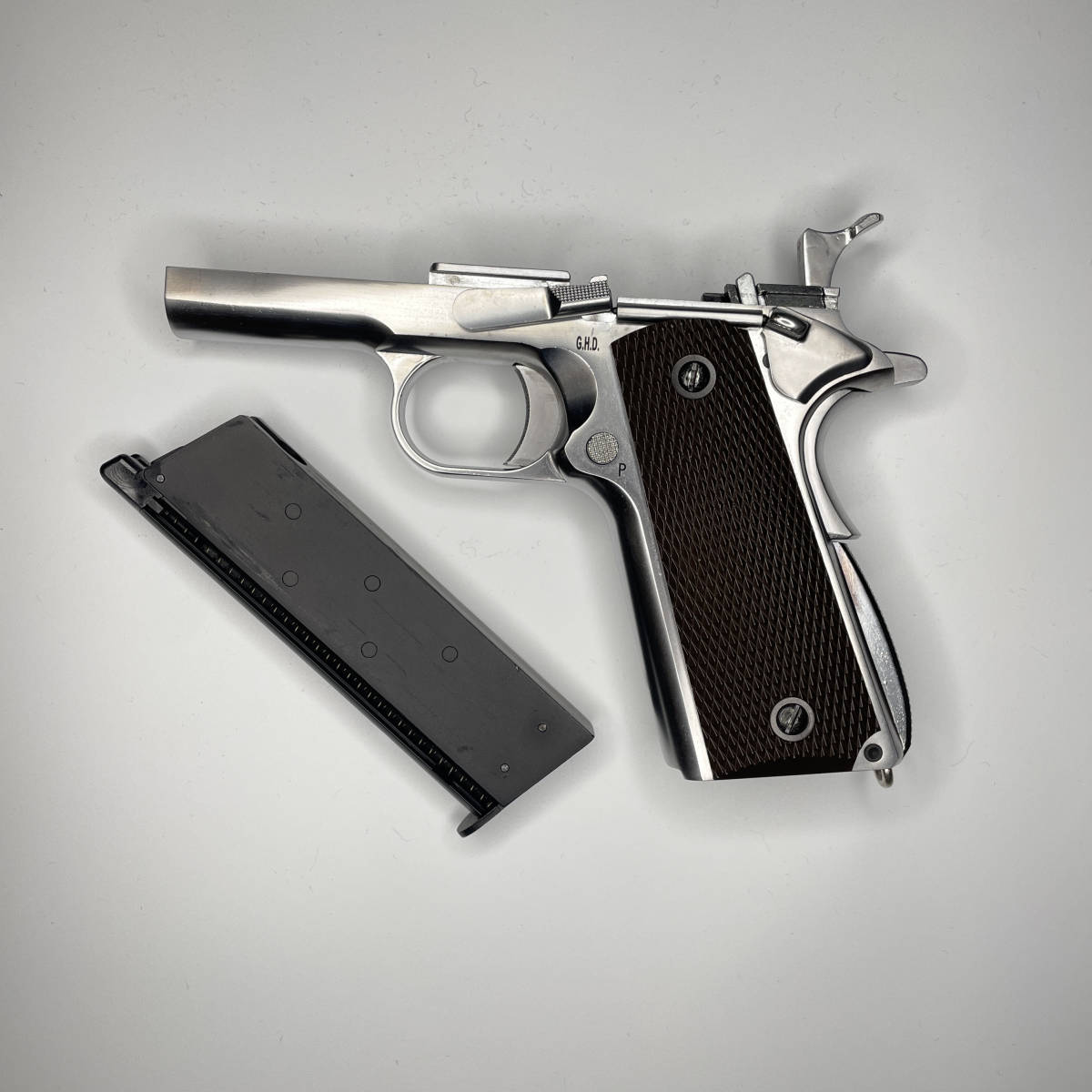 WE m1911 フレームアッセンブリ一式予備パーツCO2対応SV(パーツ)｜売買されたオークション情報、yahooの商品情報をアーカイブ公開 ...