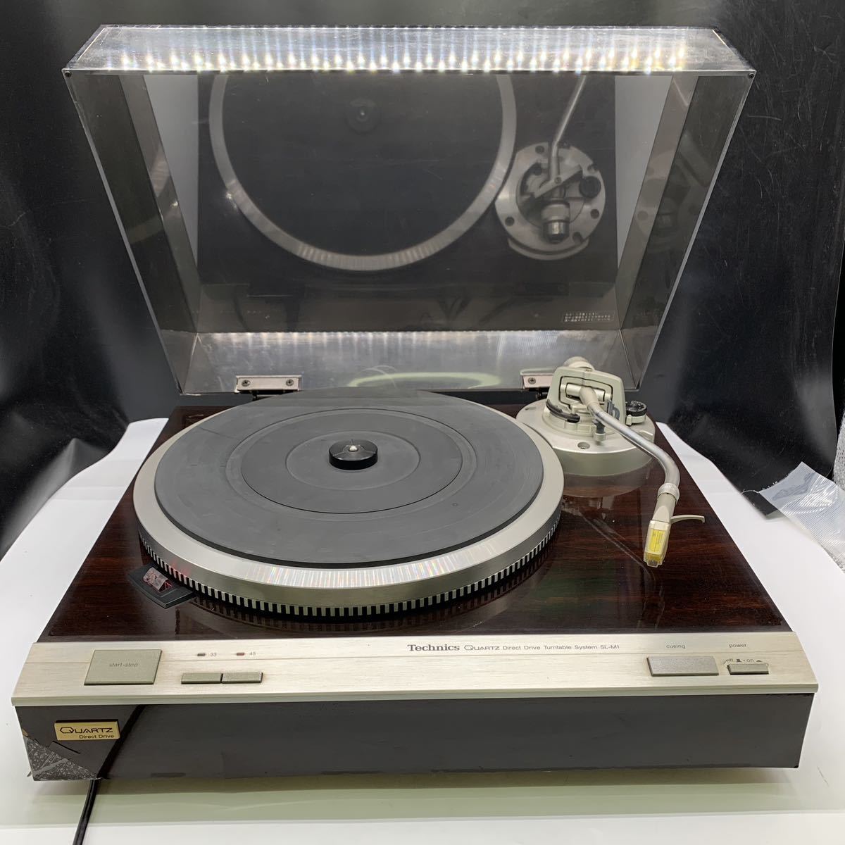 5-12-61 Technics テクニクス レコードプレーヤー SL-M1 通電確認済み 現状品 松下電器産業(パナソニック、テクニクス)｜売買されたオークション情報、yahooの商品情報を ...