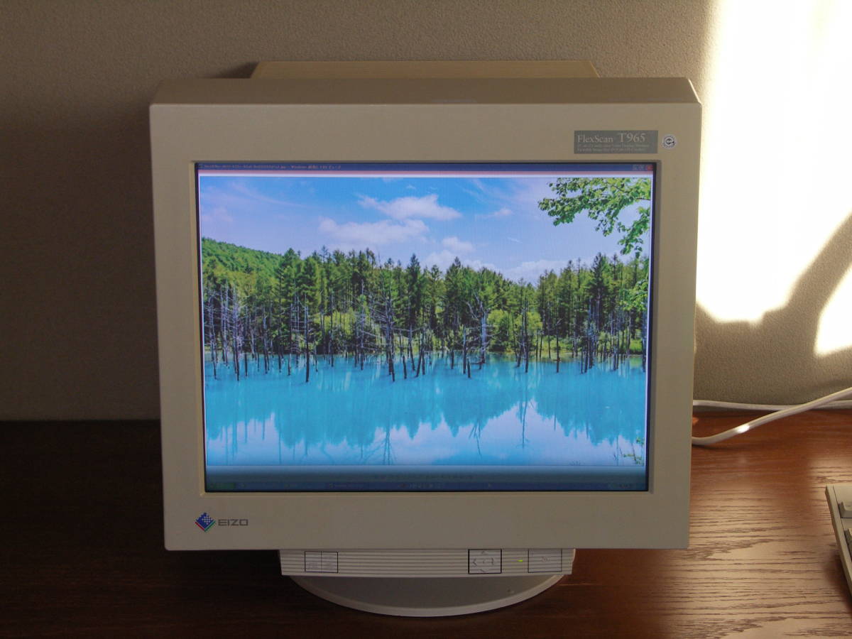EIZO NANAO ナナオ 21インチ CRTモニタ FlexScan T965(20インチ、21インチ)｜売買されたオークション情報 ...