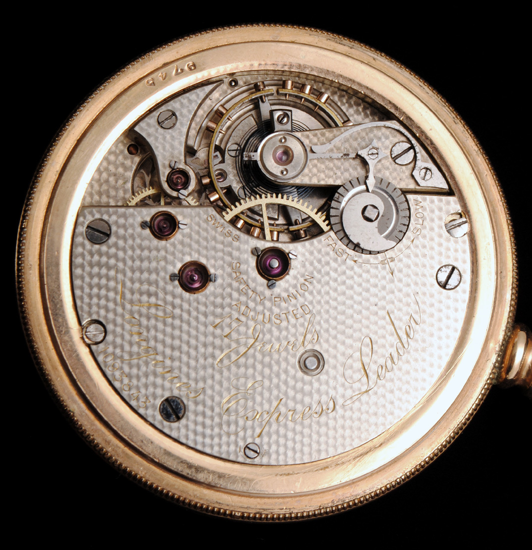 名門アガシ作 1900年代 LONGINES ロンジン伝説品 EXPRESS LEADER 17石クロノメーター ウルトラハイグレードウォッチ ...