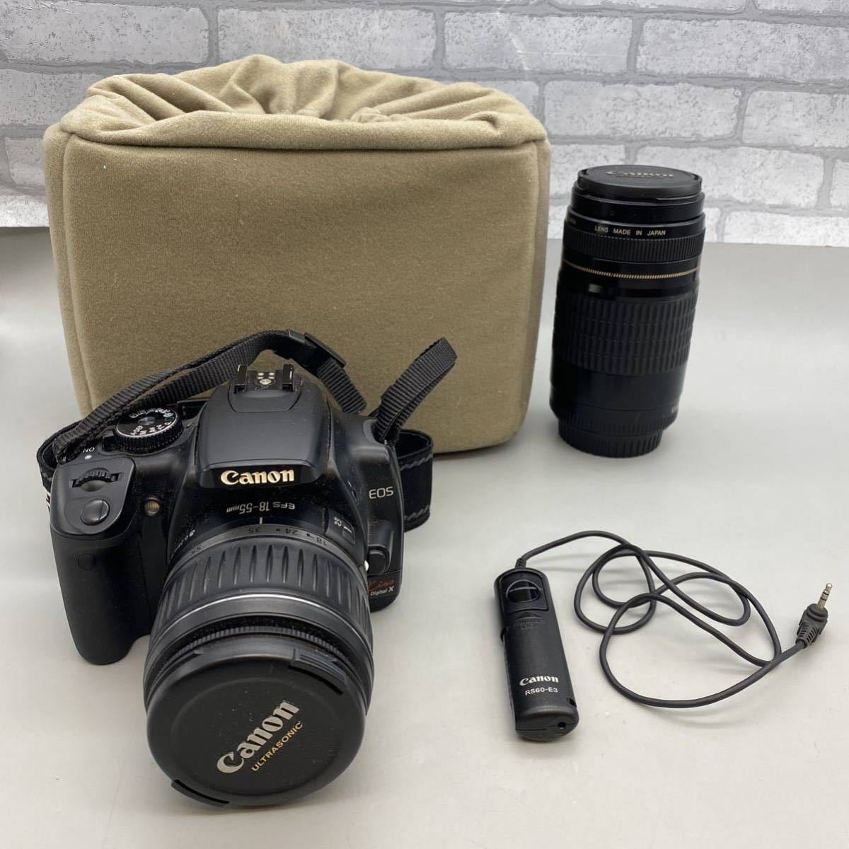 A-4 カメラ機器まとめ Canon EOS カメラ Canon RS60- E3 Canon ULTRASONIC 75-300mm レンズ ...
