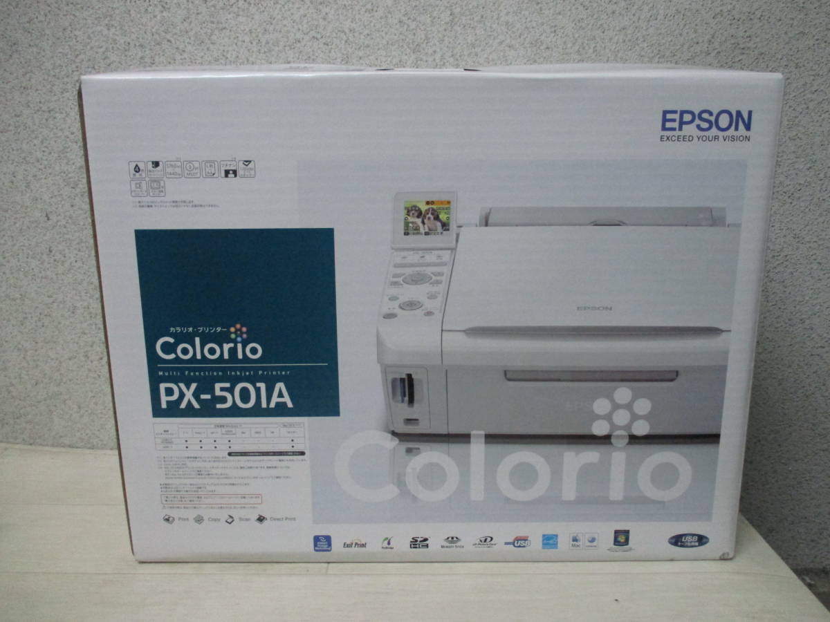 EPSON Colorio PX-501A エプソン カラリオ プリンター(エプソン)｜売買されたオークション情報、yahooの商品情報を ...