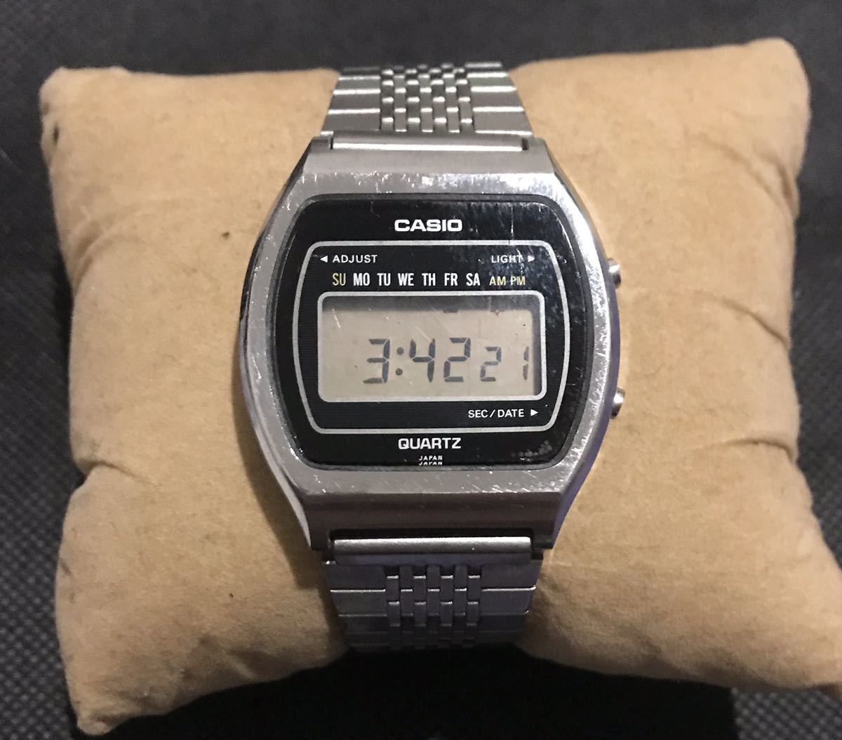 OLD Casio Quartz 54QS-15 デジタル クォーツ 腕時計 70's 稼働品(その他)｜売買されたオークション情報、yahooの商品情報をアーカイブ公開 - オークファン ...