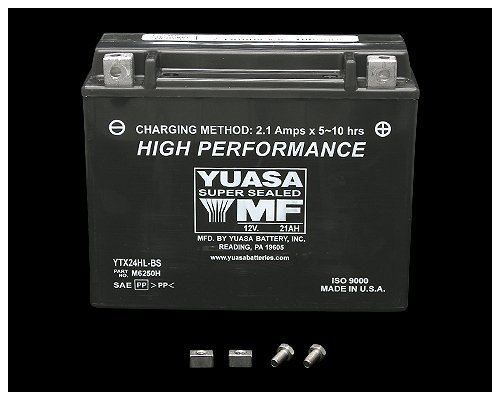 ユアサバッテリー YTX24HL-BS ハーレーダビッドソン ツアラー ツーリングモデル FLHR FLHRC FLHT FLHTC ...