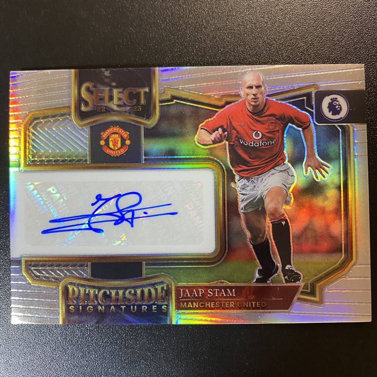 Jaap STAM Auto 2022-23 Panini Select EPL Pitchside Signatures ...