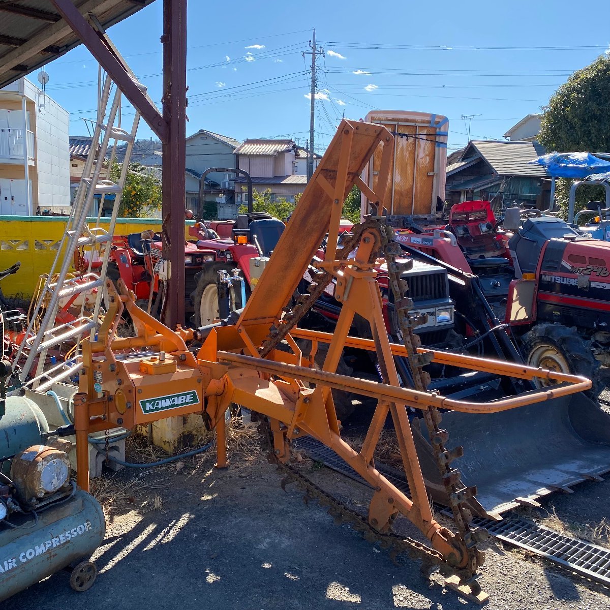 カワベ KAWABE TTS-430 トレンチャー 5型 群馬発 直接引取のみ F24028590-3(その他)｜売買されたオークション情報 ...