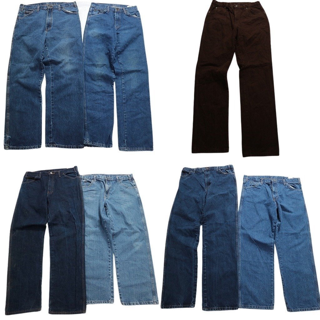古着卸 まとめ売り ディッキーズ デニム パンツ 7枚セット メンズ 38 /36 /34 /28 アメカジ DP11 MR4559 1円スタート(W37以上)｜売買されたオークション情報 ...