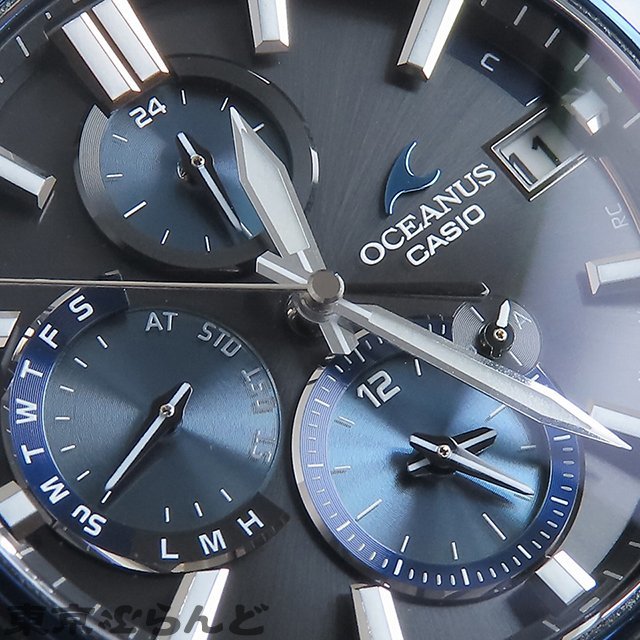 101710925 1円 カシオ CASIO オシアナス マンタ OCW-S4000D-1AJF チタン 江戸切子 箱保証書付 腕時計 メンズ ...