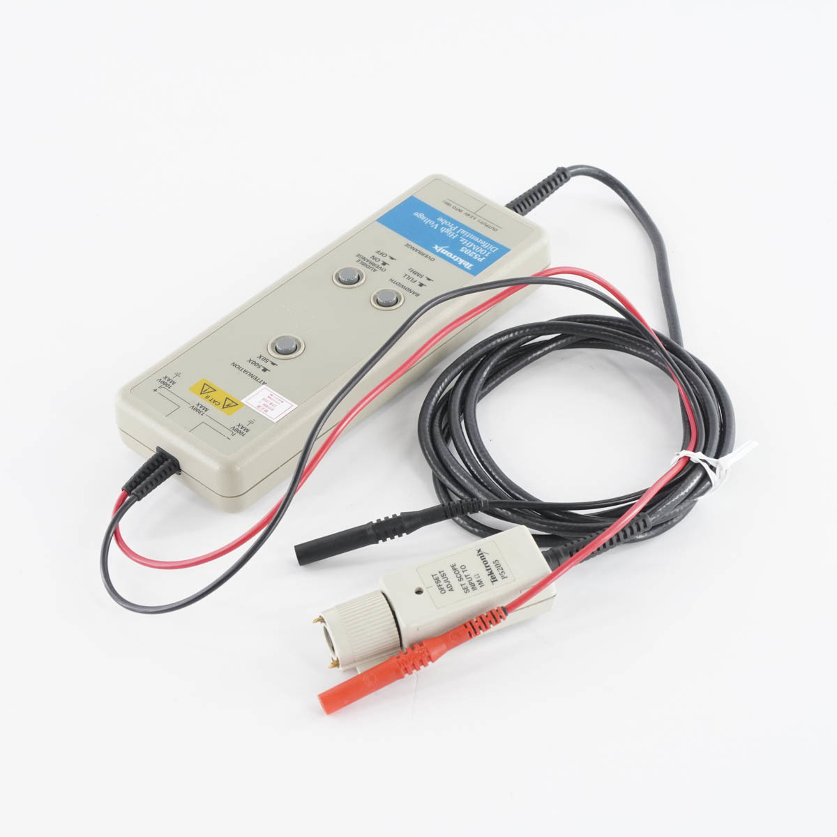 JB ジャンク P5205 Tektronix 100MHz テクトロニクス High Voltage Differential Probe ...