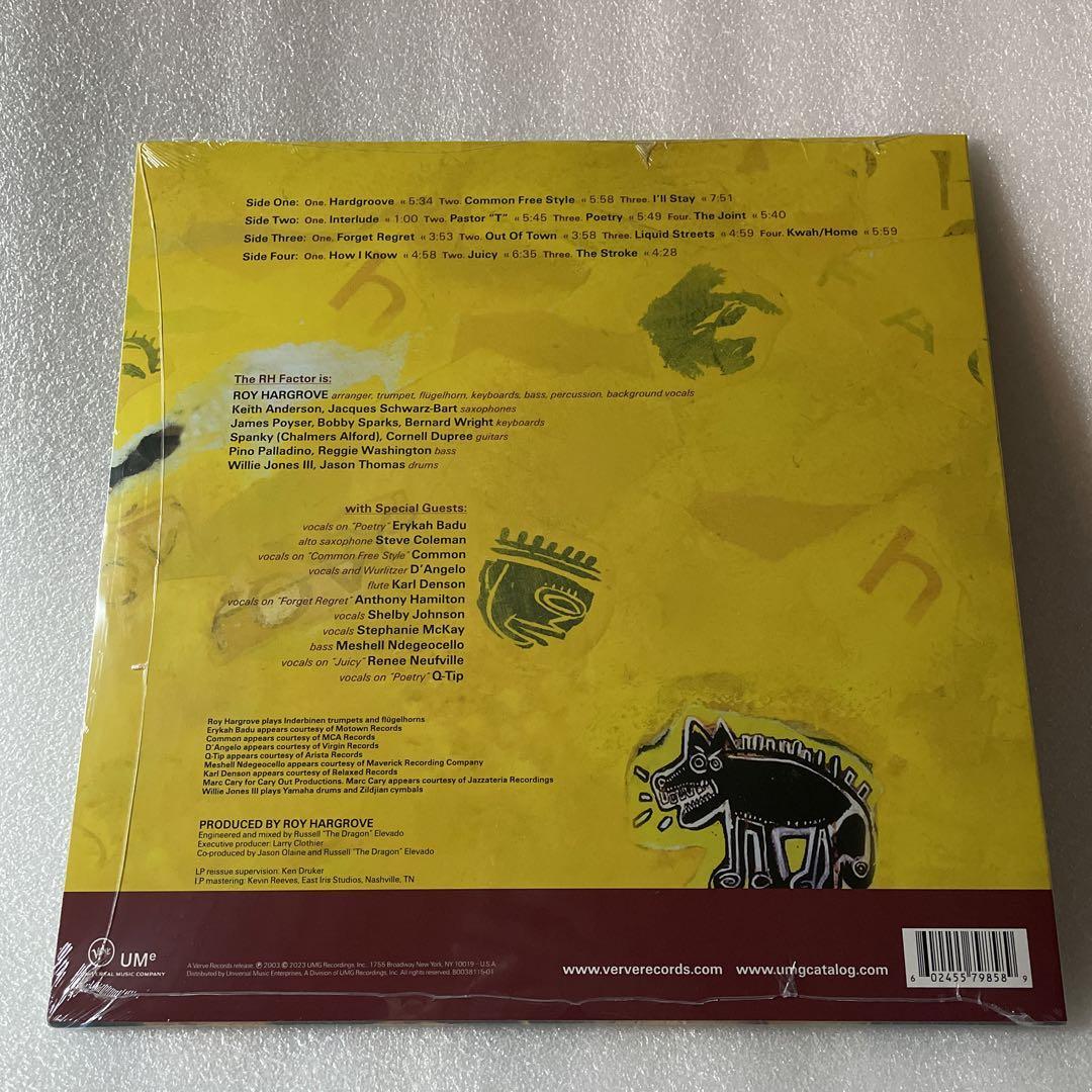 RH FACTOR / HARD GROOVE / 180g高音質盤 / Roy Hargrove jay dee slum village common d'angelo erykah ...