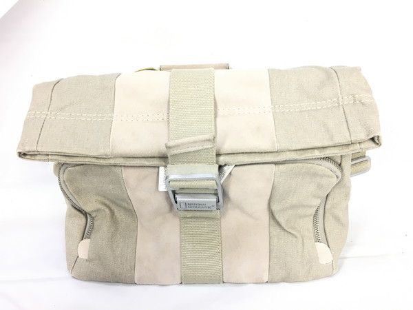 1円 ナショナルジオグラフィック キャンバス×スエード ショルダーバッグ アイボリー EV948(キャンバス、帆布)｜売買されたオークション ...