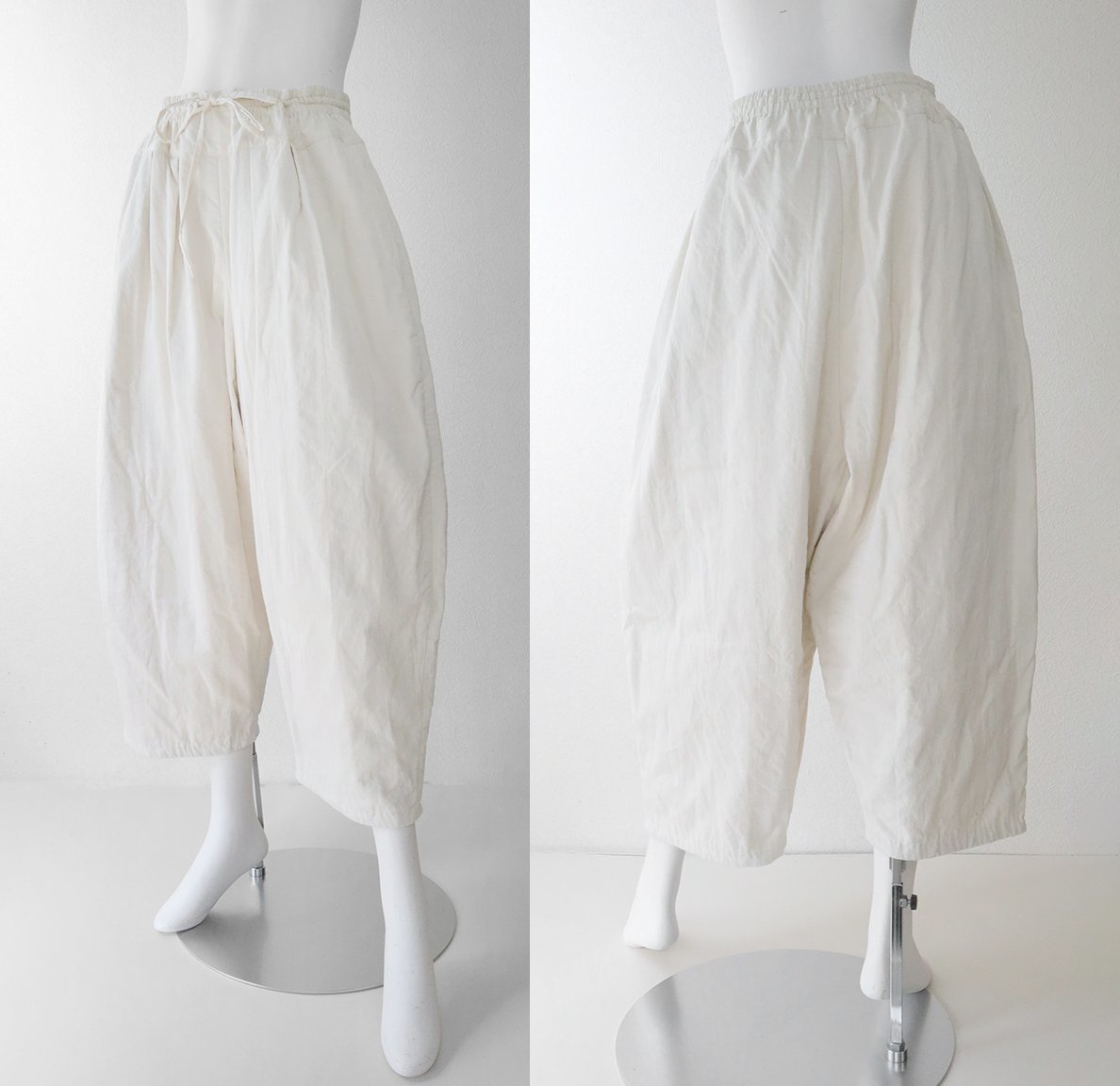 Khadi and Co Bess Nielsen キルテッド ワイドパンツ Mサイズ 白 カディアンドコー 15/ZZ4(Mサイズ)｜売買されたオークション情報、yahooの商品情報を ...