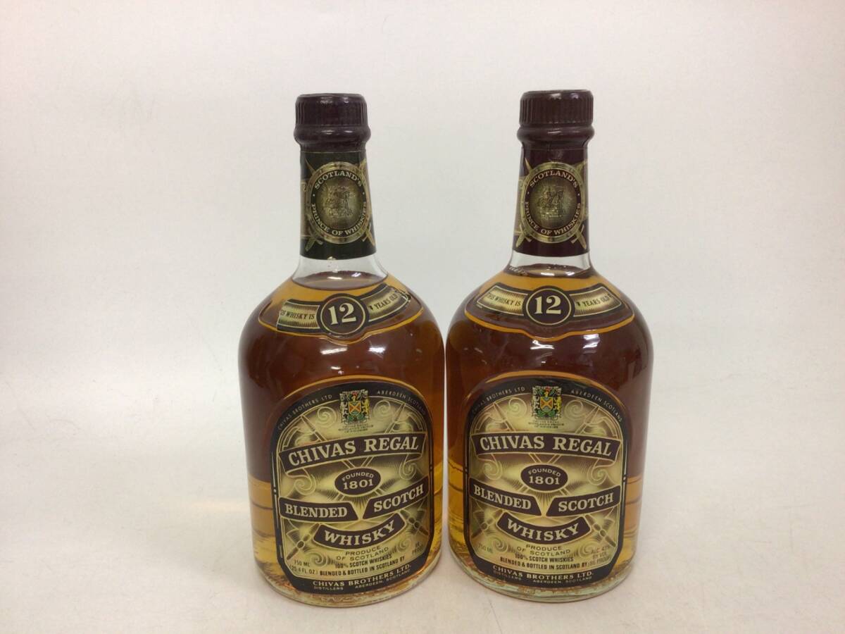 ブレンデッドウイスキー シーバスリーガル 12年 2本セット 750ml 重量番号:4 104(スコッチ)｜売買されたオークション情報、yahooの商品情報をアーカイブ公開 - オークファン ...