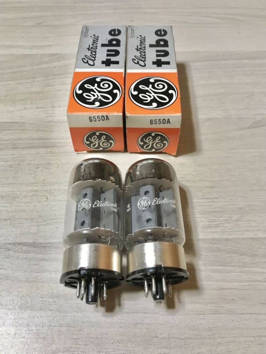 2本まとめて 真空管 GENERAL ELECTRIC 6550A 2本(真空管)｜売買されたオークション情報、yahooの商品情報を ...