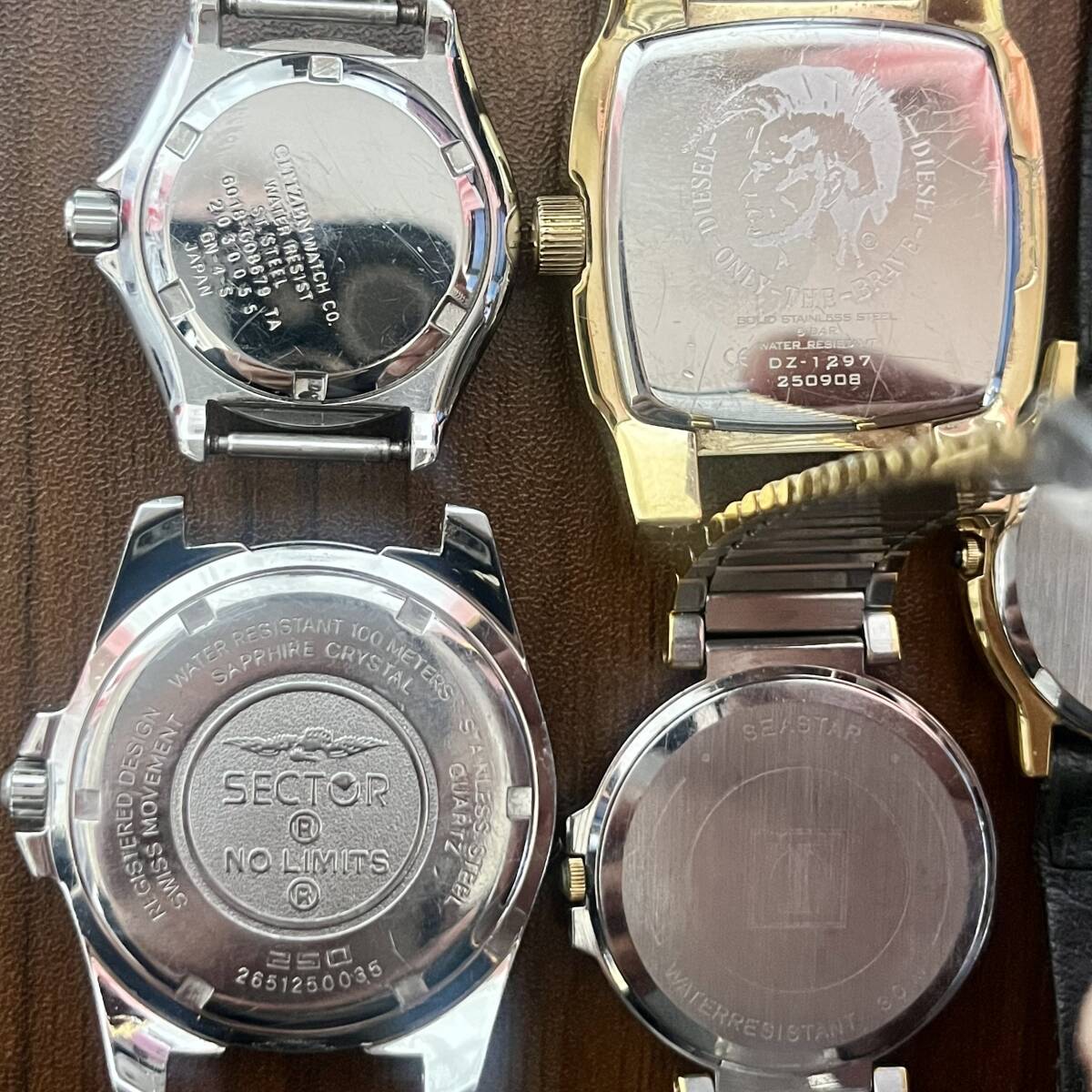 MEN'S WATCH /SECTER CITIZEN DIESEL TISSOT TIMEX CYMA ZIPPO MARLBORO ...