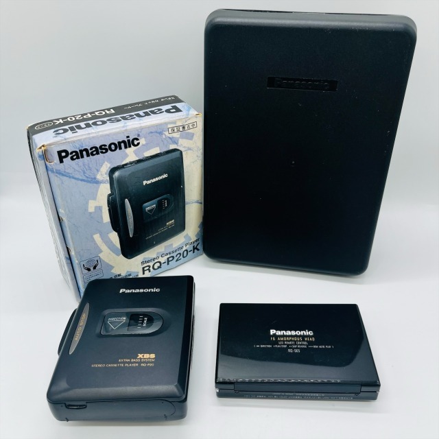 カセットウォークマン カセットプレイヤー Panasonic RQ-P20-K ブラック RQ-S65 ブラック まとめ パナソニック ...