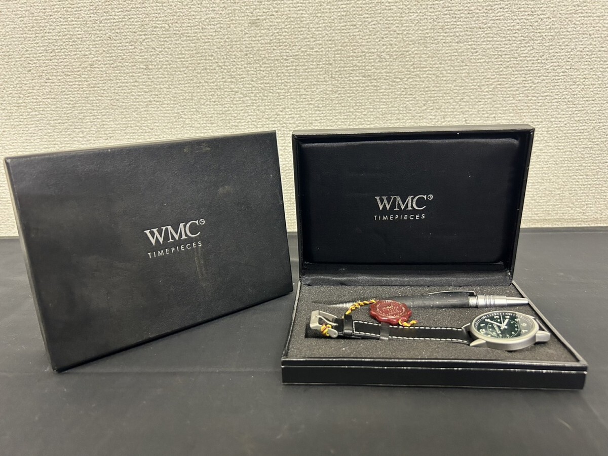 保管品 A2 WMC TIMEPIECES MERZ Centurion USI No.8725 メンズ腕時計 ブランド腕時計 黒文字盤 ボールペン付き 現状品(その他)｜売買された ...