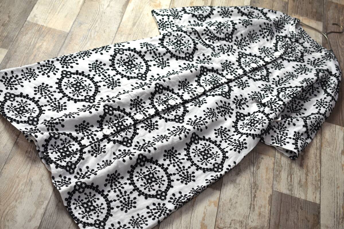 DoCLASSE ドゥクラッセ 麻混 刺繍カットワークレースロングワンピース 大きいサイズ13(XLサイズ以上)｜売買されたオークション情報、yahooの商品情報をアーカイブ公開 ...