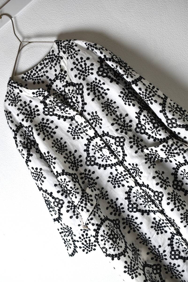 DoCLASSE ドゥクラッセ 麻混 刺繍カットワークレースロングワンピース 大きいサイズ13(XLサイズ以上)｜売買されたオークション情報、yahooの商品情報をアーカイブ公開 ...